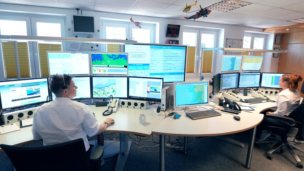 Rettungsleitstelle See | Die Seenotretter