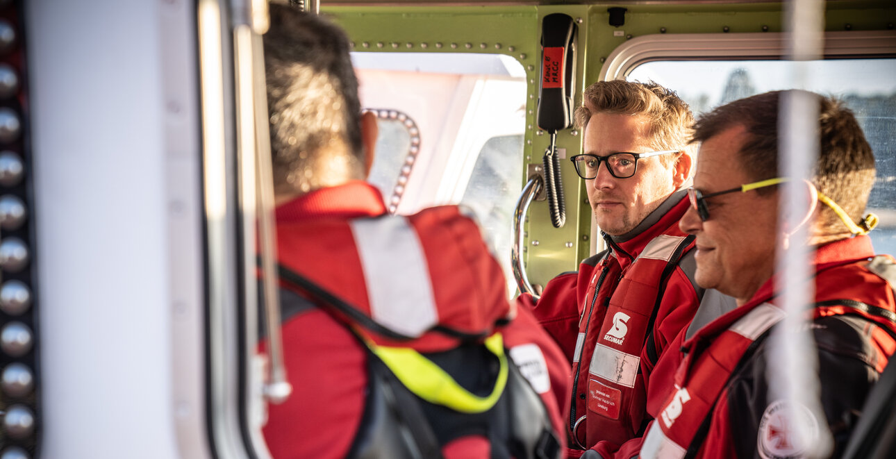 Porträt: Tobias Pütz | Die Seenotretter